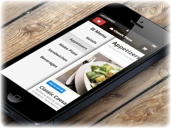 Vertical Menu trong thiết kế ứng dụng Mobile