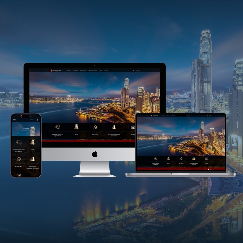 Thiết kế website Tập đoàn Tung Shing